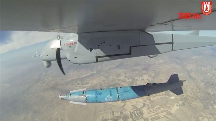 Teber güdüm kitli mühimmat ilk kez İHA’dan atıldı – Millisavunma.com